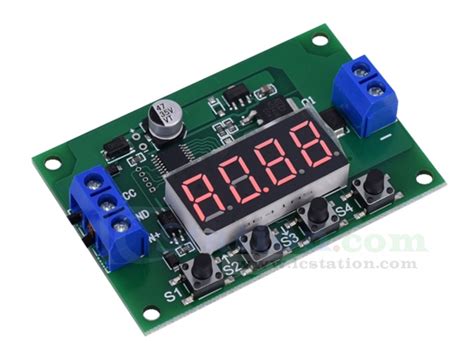 Dc 5v 30v Multi Function Trigger Cycle Timer Mos Delay Controller Module