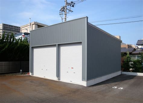 新潟市中央区 某車庫 施工事例 関越ハウス工業株式会社