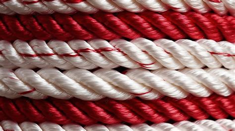 Red And White Rope Texture Background Cord Rope Knot String Background Image And Wallpaper