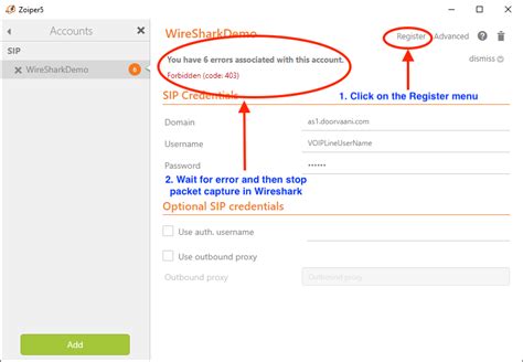 Sip Register Failures Debug Using Wireshark Doorvaani Blog