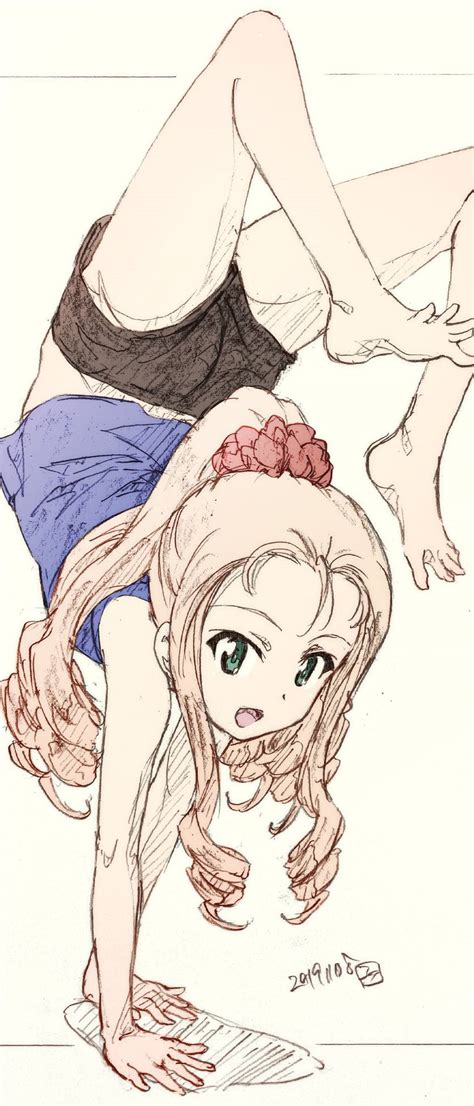 Erakin Marie Girls Und Panzer Girls Und Panzer 1girl Barefoot