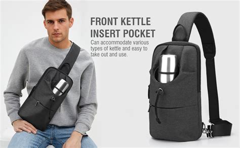 Beamyth Crossbody Sling Backpack For Men Women Sling Bag