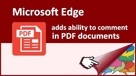 Microsoft Edge Not Letting Me Edit Pdf