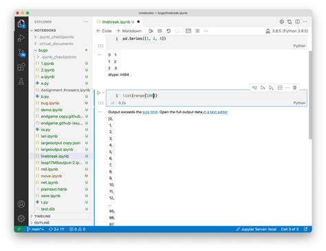 New Notebook Textplain Renderers Doesnt Display Line Breaks · Issue 143194 · Microsoft