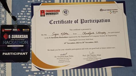 Sugam Kaistha On Linkedin E Suraksha Hackathon With My Friend Danish We Try Our Best