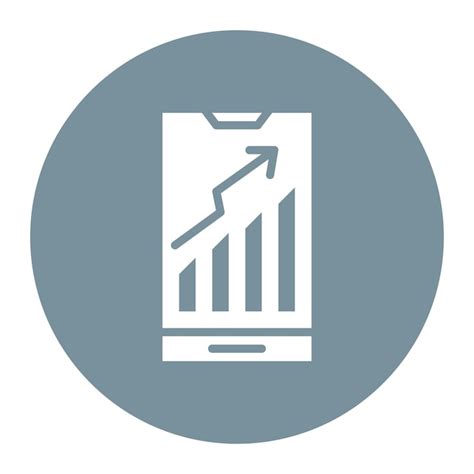 Premium Vector Stats On Cell Icon Vector Image Can Be Used For Trading