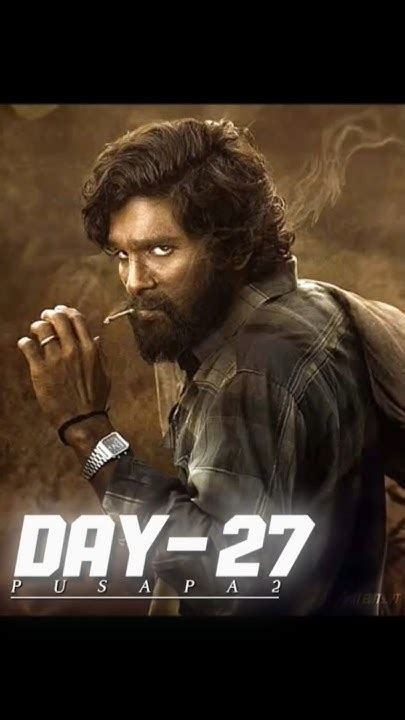 Day27 For Pushpa2 Shorts Trending Pushpa Pushpa2 Edit Shortvideo Song Youtube