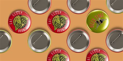 Pin Badge 3d Mockup Create Presentations Using Online Mockup Generator