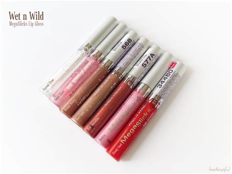 Wet N Wild Megaslicks Lip Gloss Review Makeupfu