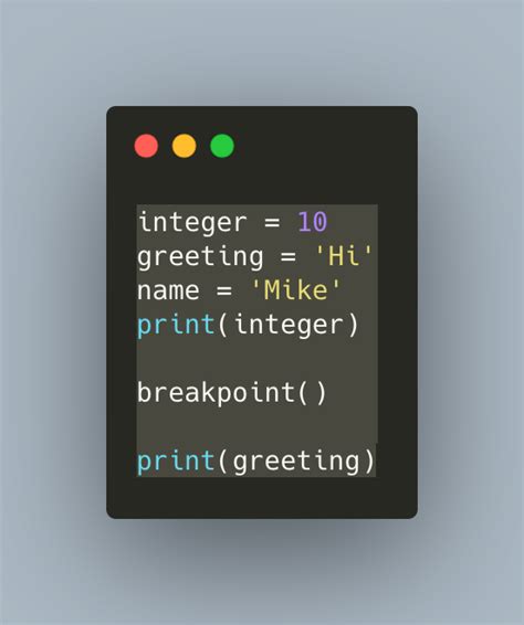 Python Coding You Can Use `breakpoint` To Add A Facebook