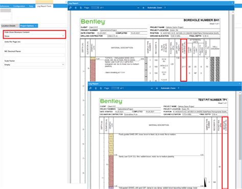 Openground How To Show Or Hide Columns On A Log Communities