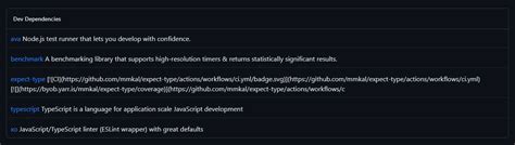 Unrendered Markdown In Some Package Description Issue Npmhub Npmhub GitHub