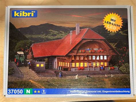 Kibri 37050 Bauernhof Im Emmental Mit Led Beleuchtung Neu Neu Gemäss Beschreibung In Bülach