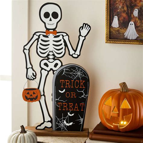 Dancing Skeleton Halloween Decor 24 At Home