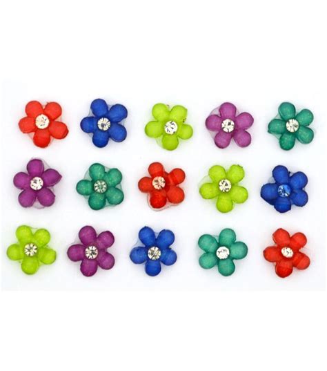 Dress It Up 15ct Floral Goddess Garden Flatback Buttons Floral Flats Embellishments Floral