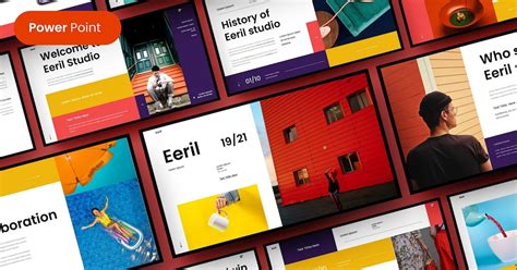 Эрил — Шаблон Powerpoint для бизнеса Шаблоны презентаций Envato Elements