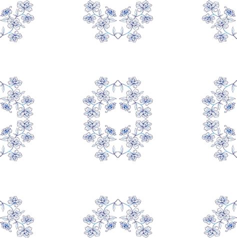vector illustration of a seamless floral pattern perfect for repeating