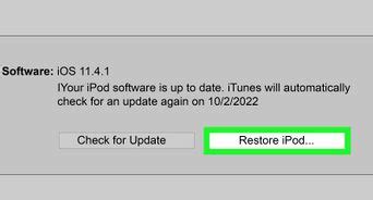 How To Reset An IPod All Generations