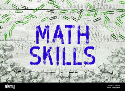 Text Caption Presenting Math Skills Conceptual Photo Starting To Learn How To Count Numbers Add
