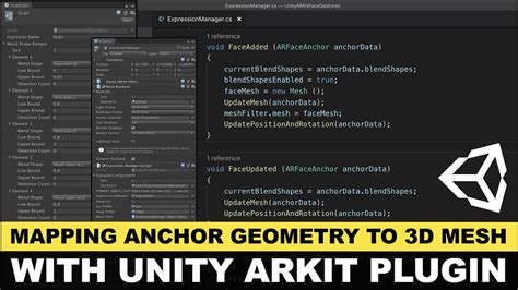 Unity3d Arkit Face Tracking And Generating A 3d To Map To Face Geometry Raugmentedreality