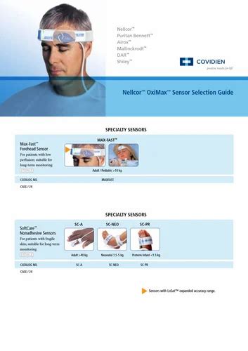 Sensor Type Disposable Nellcor Forehead Pediatric Sensor At Best Price In Bengaluru
