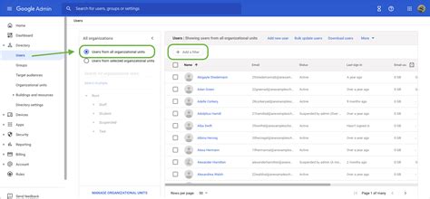 find and download a list of licensed users help center