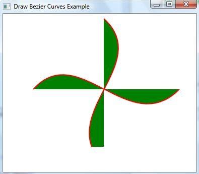 Drawing Bezier Curves In WPF