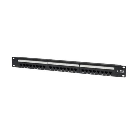 Data Patch Panel 19Inch 24 Port Mountable Data CAT6 Patch Panel High Speed CAT6 CAT 6 Cable Rack
