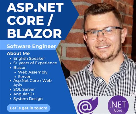 Develop Asp Net 8 Apis Web Apps Or Blazor Projects Using Csharp By Norbertcsibi Fiverr
