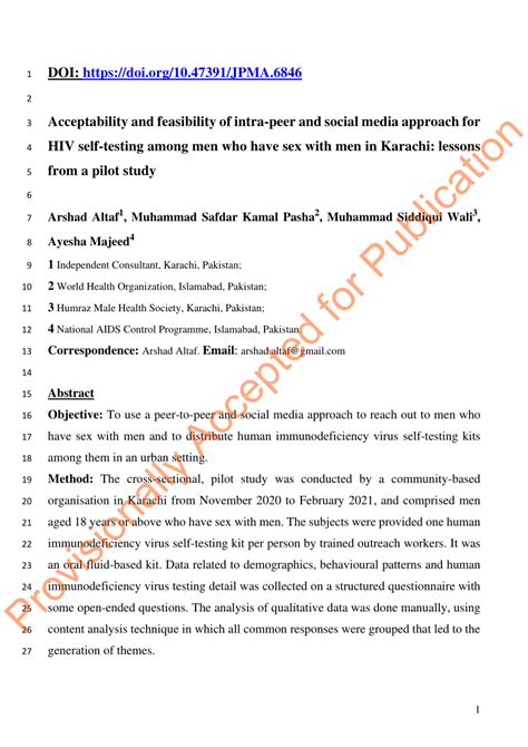 Pdf Acceptability And Feasibility Of Intra Peer And Social Media