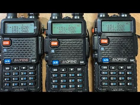 How To Program Baofeng UV 5R Without Any Software Field Programming YouTube