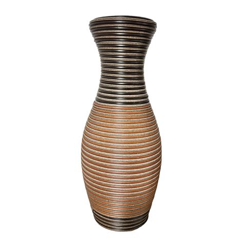 Florero Jarron Decorativo Florero Tejido Moderno 40cm Knasta Chile