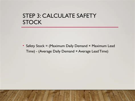 How To Calculate Reorder Level In 5 Easy Steps Pptx