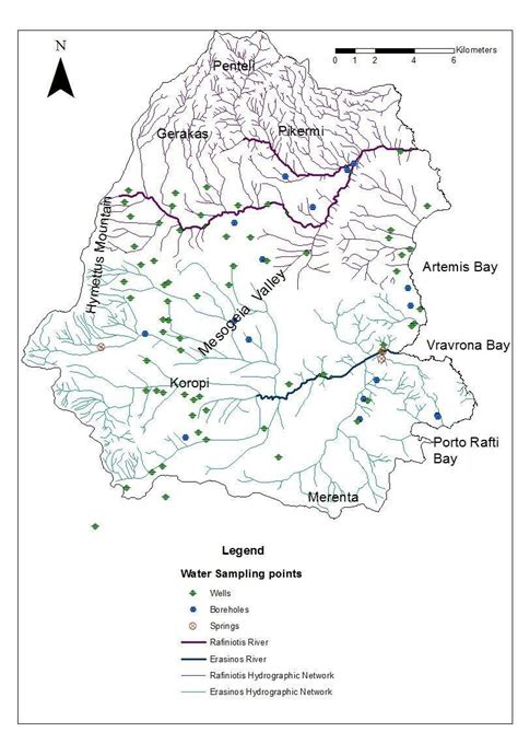 Groundwater Sampling Points Download Scientific Diagram
