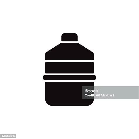 흰색 배경에 물병 아이콘 액체 용기 기호 라인 아이콘 디자인입니다 0명에 대한 스톡 벡터 아트 및 기타 이미지 0명 World Water Day 가득 찬 Istock