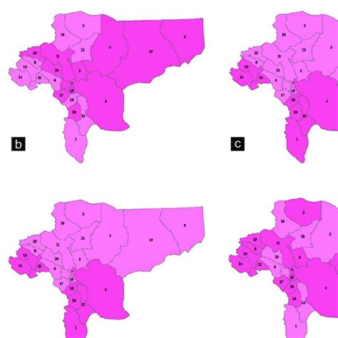 Maps Of The Surrogate Component Of The Shared Risk Factor Of A Breast Download Scientific