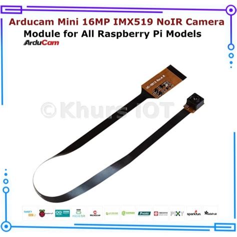 Jual Arducam Mini MP IMX NoIR Camera Module For All Raspberry Pi Shopee Indonesia