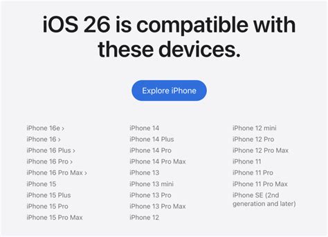 Apple Drops Support For Just Three Iphone And Ipad Models From Ios And Ipados 26 Ars Technica