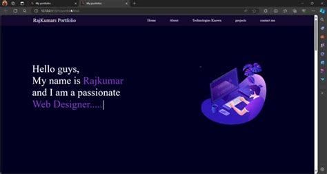 Raj Kumar Karn On Linkedin Webdevelopment Portfolio Html Css