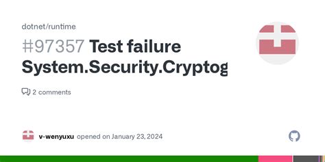 Test Failure System Security Cryptography X Certificates Tests Dynamicchaintests