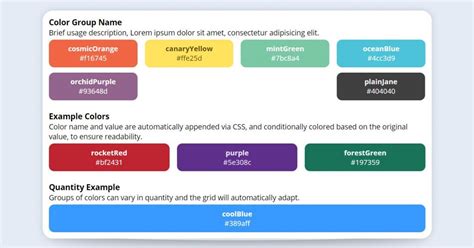 Best HTML CSS Color Palette With Code Snippet OnAirCode