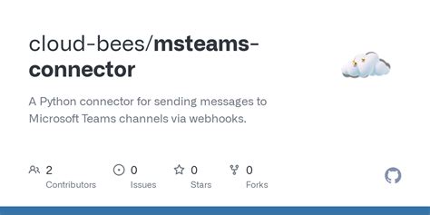 github cloud bees msteams connector a python connector for sending