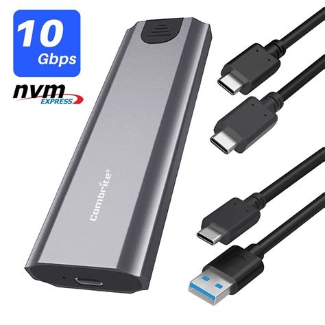 Combrite M 2 NVMe SSD Enclosure USB C 3 2 Ultraspeed 10Gbp S External M2 SSD Caddy DigiDirect