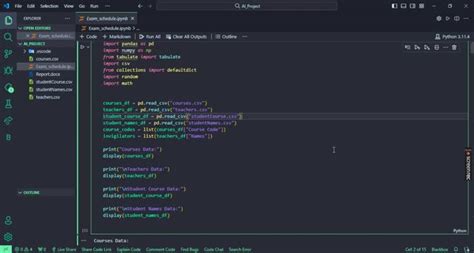 Video Ahmad Islam On Linkedin Geneticalgorithm Python Universityproject Examscheduling
