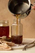 Honey Syrup 5 Minute Recipe Bright Eyed Baker