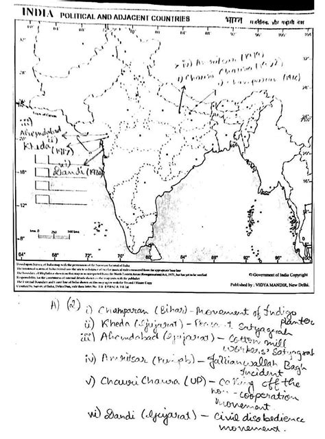 SST All Class X SST GEOGRAPHY AND HISTORY MAPS Part Of