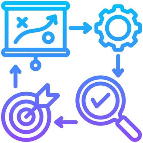 Pdca Generic Gradient Outline Icon
