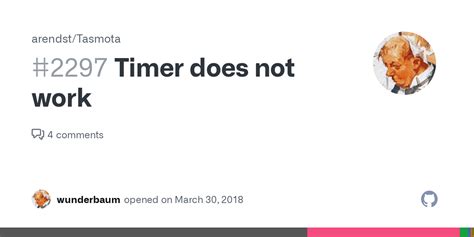 Timer Does Not Work · Issue 2297 · Arendsttasmota · Github