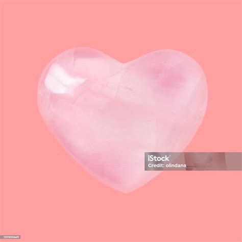 복숭아 체리 배경에 핑크 크리스탈 석영 하트 로맨틱 발렌타인 어머니의 날 자선 개념 결정체에 대한 스톡 사진 및 기타 이미지 결정체 공란 공휴일 Istock