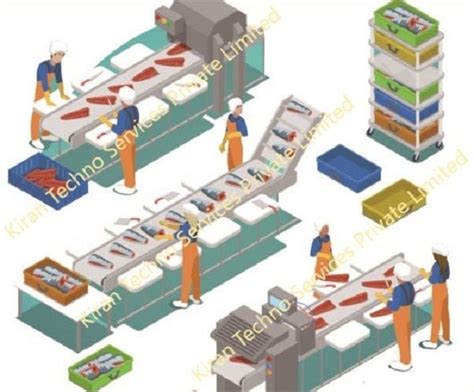 Shrimp Processing Plant Automation Grade Semi Automatic Capacity 10